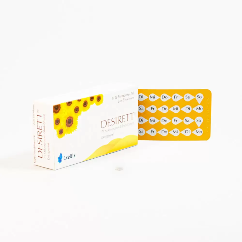 DESIRETT® - Orales Kontrazeptivum von Exeltis