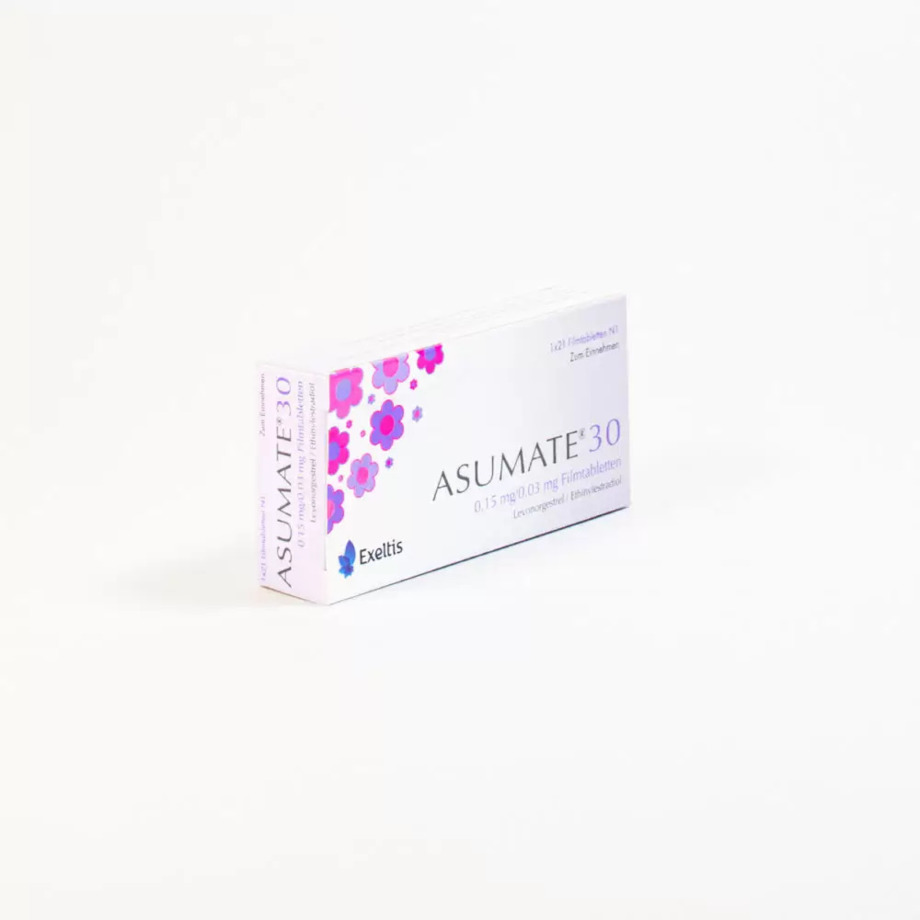 ASUMATE 30 - Orales Kontrazeptivum von Exeltis